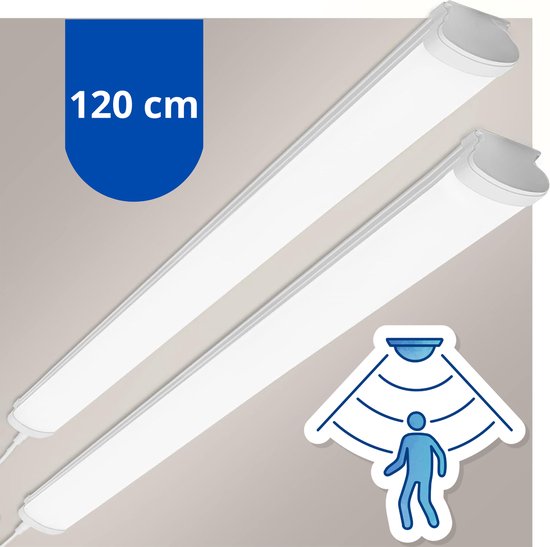 LED's Light LED TL armatuur met sensor 120 cm - Bewegingssensor en bewegingsdetectie -... | bol