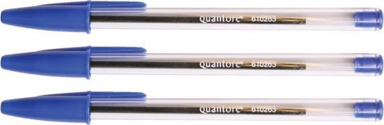 Balpen - Quantore - Blauw | bol