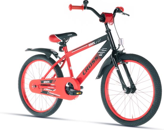 Cortego BMX Cross rood 18 Inch Jongensfiets - Kinderfiets | bol