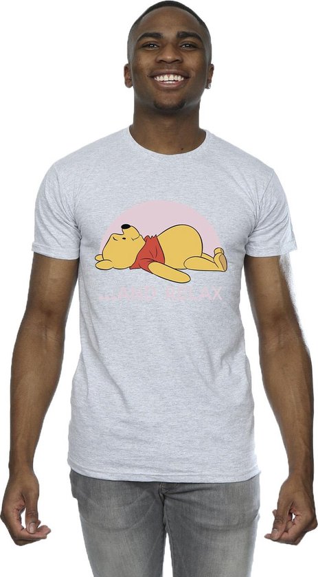 Disney Heren Winnie The Pooh Relax T-Shirt | bol