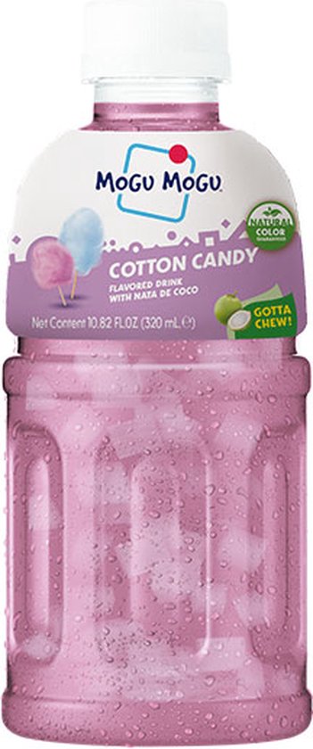 Mogu Mogu Multipack Boisson Candy à Cotton 6x 320ml | bol