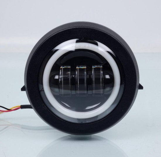 Optique avant EVOK Iron Led pour scooter Piaggio 100 Vespa PK S 1982 à ...