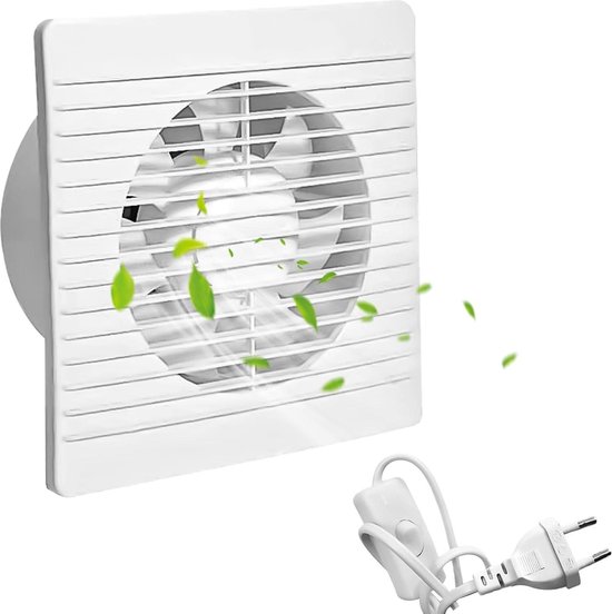 Bathroom Fan Diameter 100 mm Wall Fan - Drain Fan for Bathroom with ...