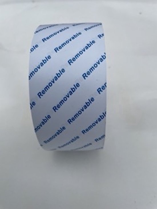 TechnoTape Stuclopertape Removable Wit 50 mm (x 33 meter) | bol
