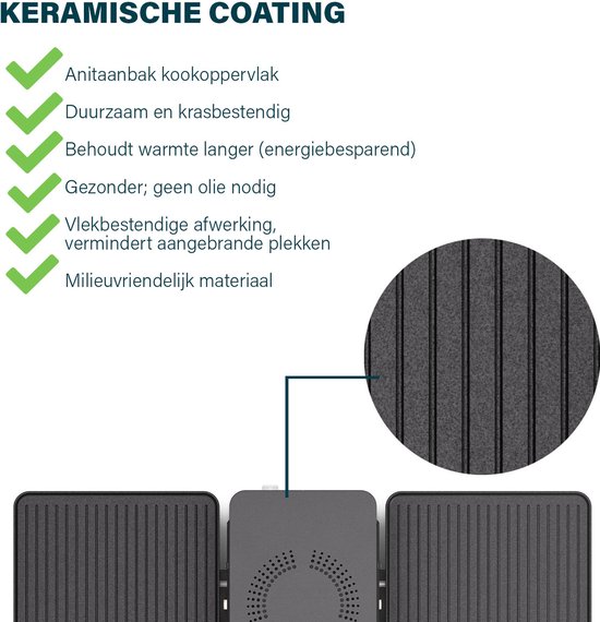 Princess Raclette Purify - 8 personen - Met ingebouwde afzuiging ...