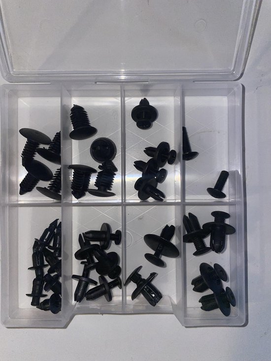 Universele Auto Bevestigingsclips 8 Varianten 30Pieces - Auto interieur ...