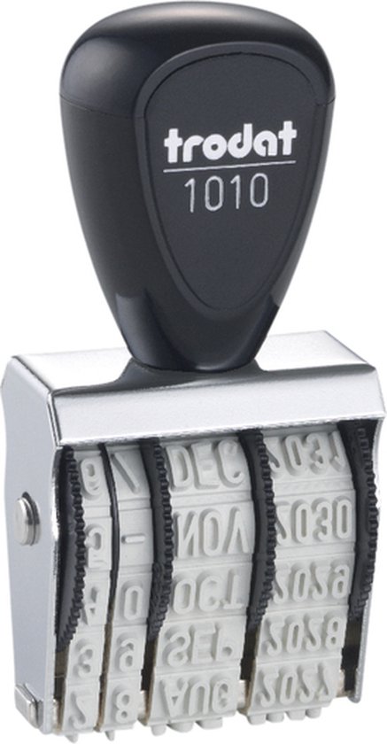 Datumstempel Trodat Classic 1010 Nederlands zwart | bol