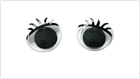 Stafill Wiebeloogjes Moving eyes 12 mm - 10 stuks | bol