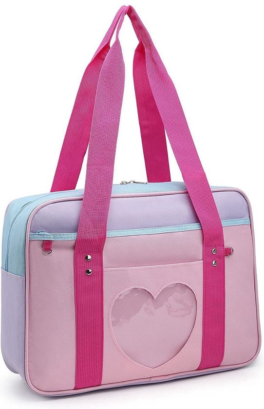 Handtas - Kinderen - Hartje - Roze | bol