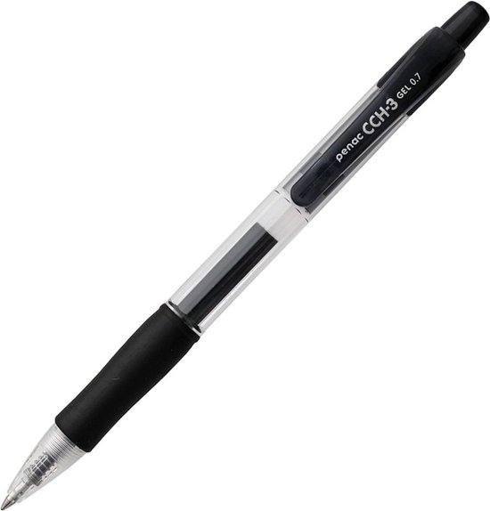 Penac CCH-3 - Gel Pen - 0.7mm - Zwarte Inkt | bol