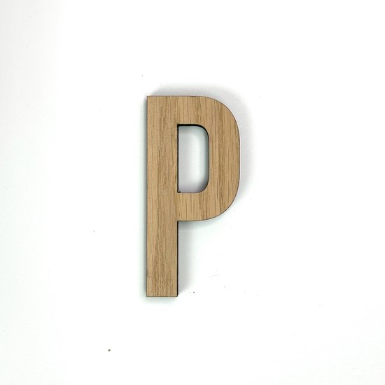 MDF Letter P, creatief, knutselen, deco, 1 stuk, 9mm mdf 37cm | bol