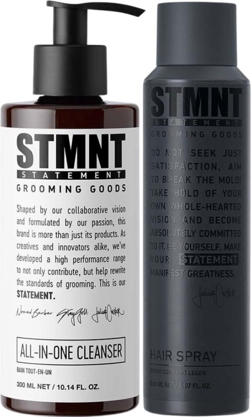 STMNT Grooming - Care, Style Go! Set - 300+150ml | bol