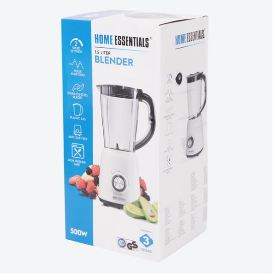 Home Essentials blender - 1,5 liter - 500 watt | bol