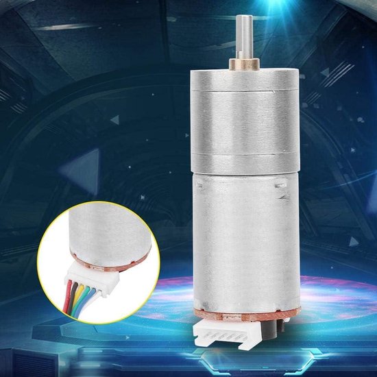 DC 12V Encoder Gear Motor Snelheidsreductie Motor voor Robot RC Auto ...