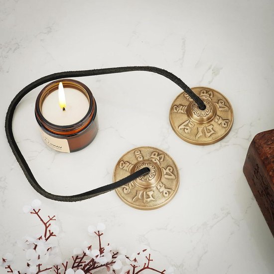 Tingsha Bekkens Klokken - Boeddhistische Meditatie Yoga Bell - OM ...