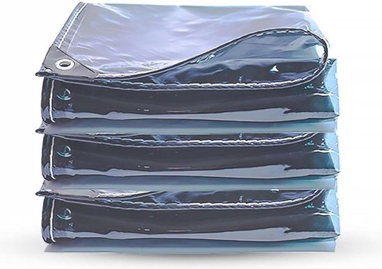 Transparant weerbestendig zeil 3x5m - Opvouwbaar en waterdicht pvc ...
