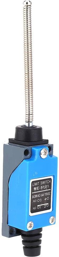Micro eindschakelaar verstelbare rolhendel - 2 stuks - 250 V AC 5 A 115 ...