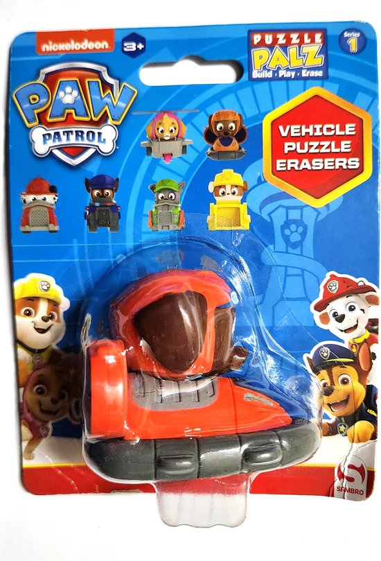 Paw Patrol - Puzzle Palz - 3D Puzzle Eraser - Zuma | bol