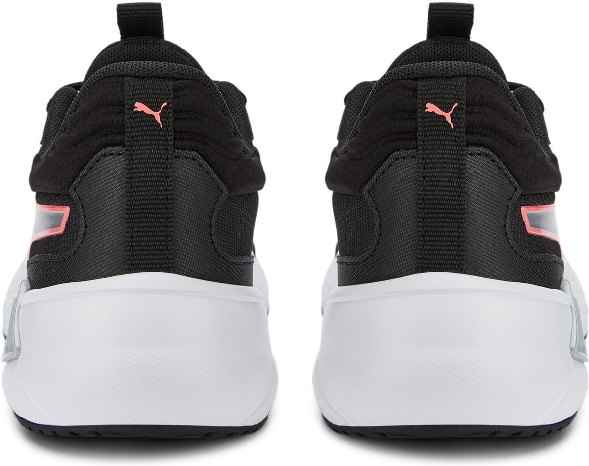 PUMA Lex Wn's Dames Sportschoenen - Zwart/Zilver - Maat 40,5 | bol