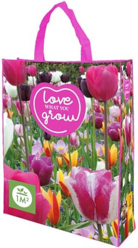 Jub Holland bloembollen - 1 shopping bag met mix van 30 tulpen bollen ...
