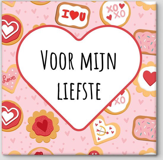 Valentijn tegeltje ''Voor mijn liefste'' |Fotofabriek Valentijn ...