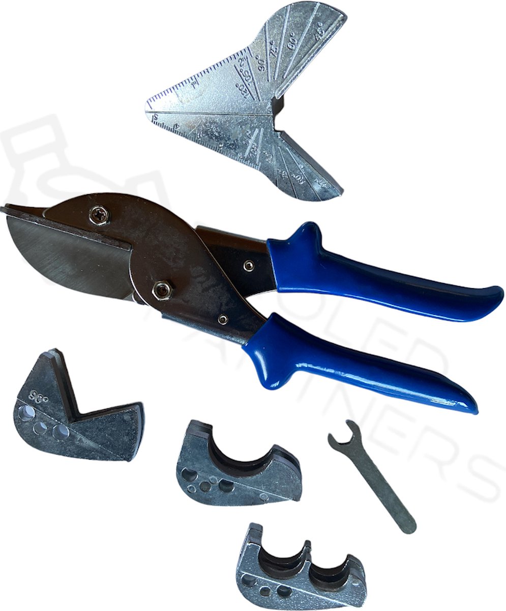 PRO / 6 Delige Multi PVC / pijpen Snijder Set / Plinttang / Zeer handig ...