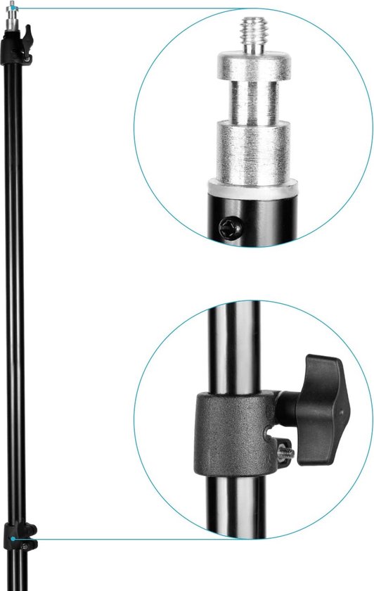 Neewer® - LED Videoverlichting Set met Statief - Twee-Tinten 660 LED ...