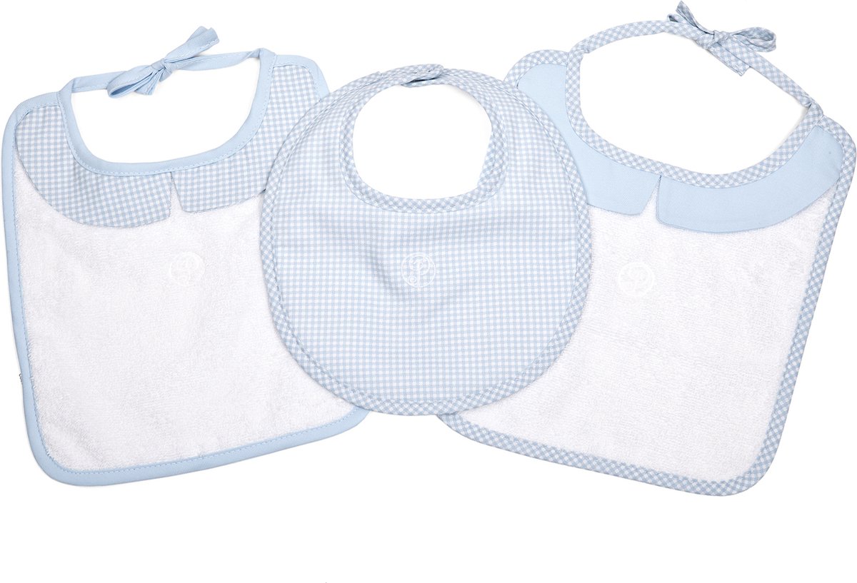 Poetree Kids - slabbetje - baby slab - jongen - blauw | bol.com