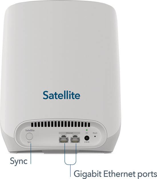 NETGEAR Orbi RBS760 - Mesh WiFi - AX5400 - Tri-Band - Uitbreiding | bol