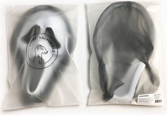 Spook Mask - Scream Masker - 1 Stuk - Geesten Kostuum Accessoire ...