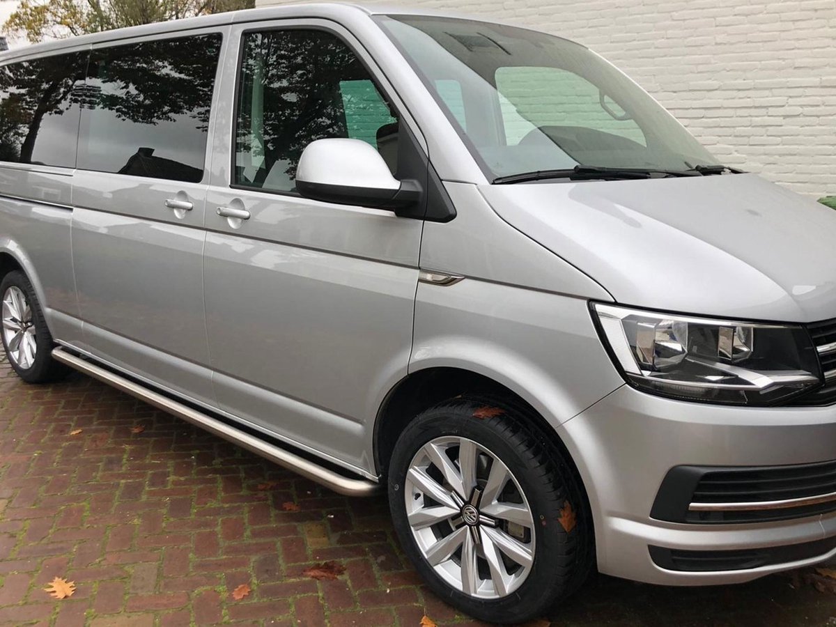 Sidebars VW Transporter T6 RVS | Strong Edition | VW Transporter T6 ...