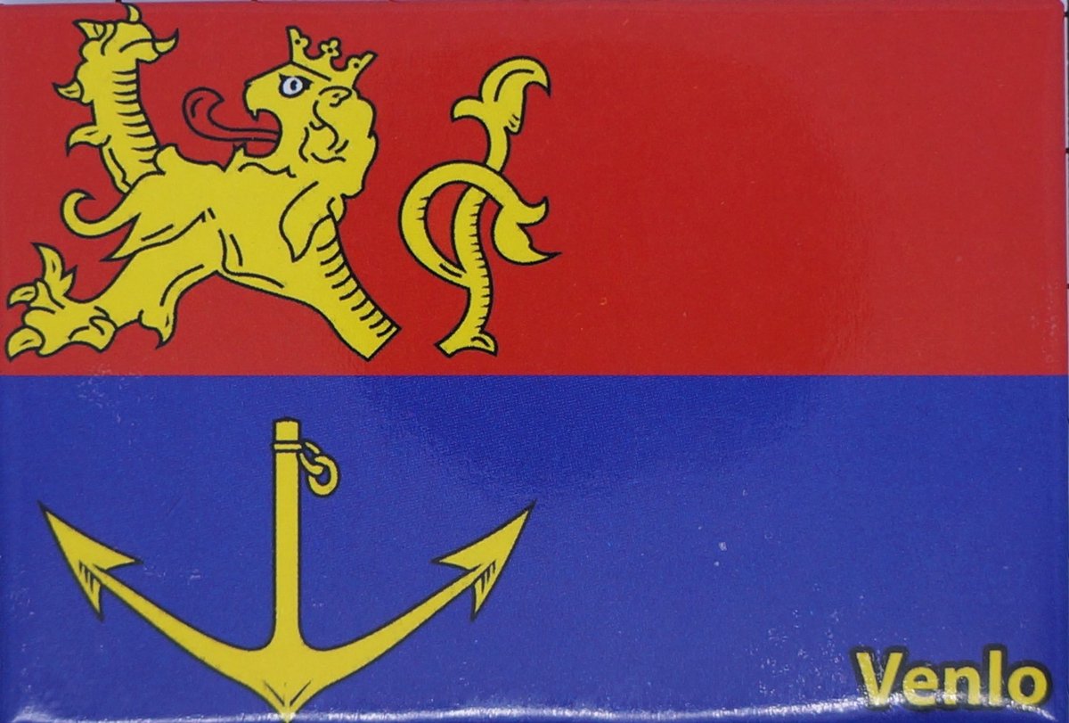 Koelkast magneet vlag Venlo. | bol.com