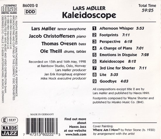 Kaleidoscope - Lars Moller, Lars Moller | Muziek | bol.com