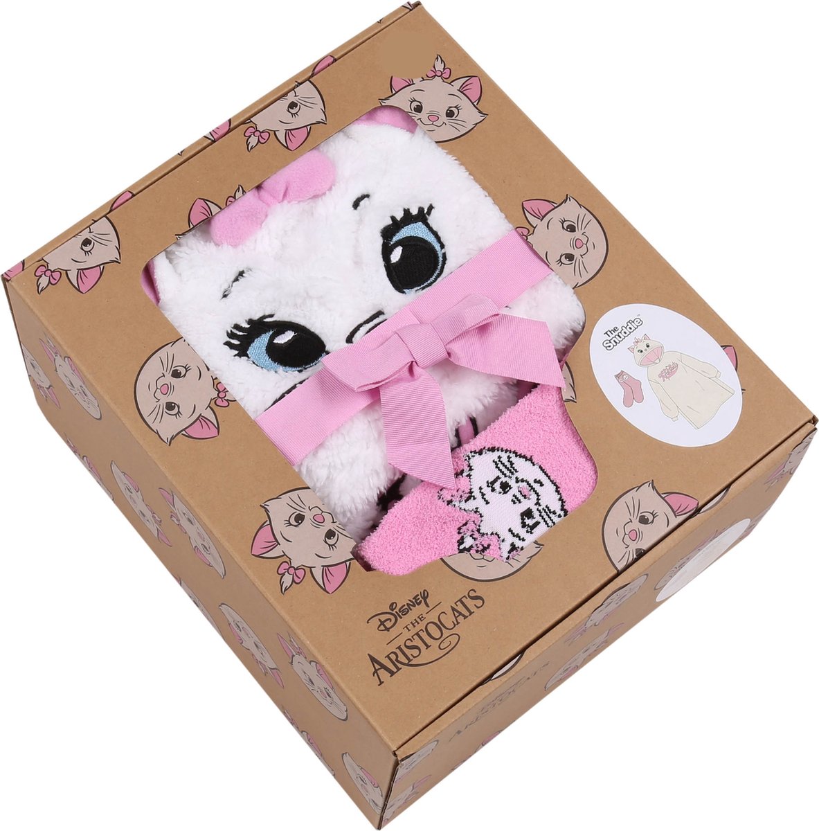Marie Cat cadeauset voor dames, Sweatshirt/badjas/deken + sokken ...