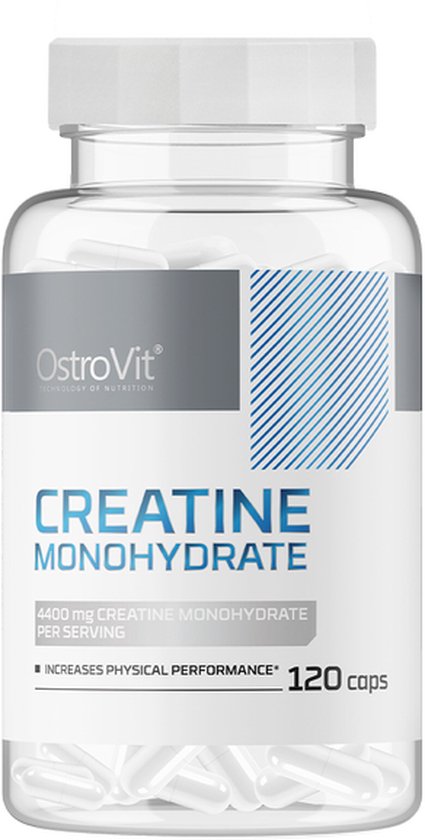 Creatine - Creatine Monohydrate - 120 Capsules - Ostrovit - | bol.com