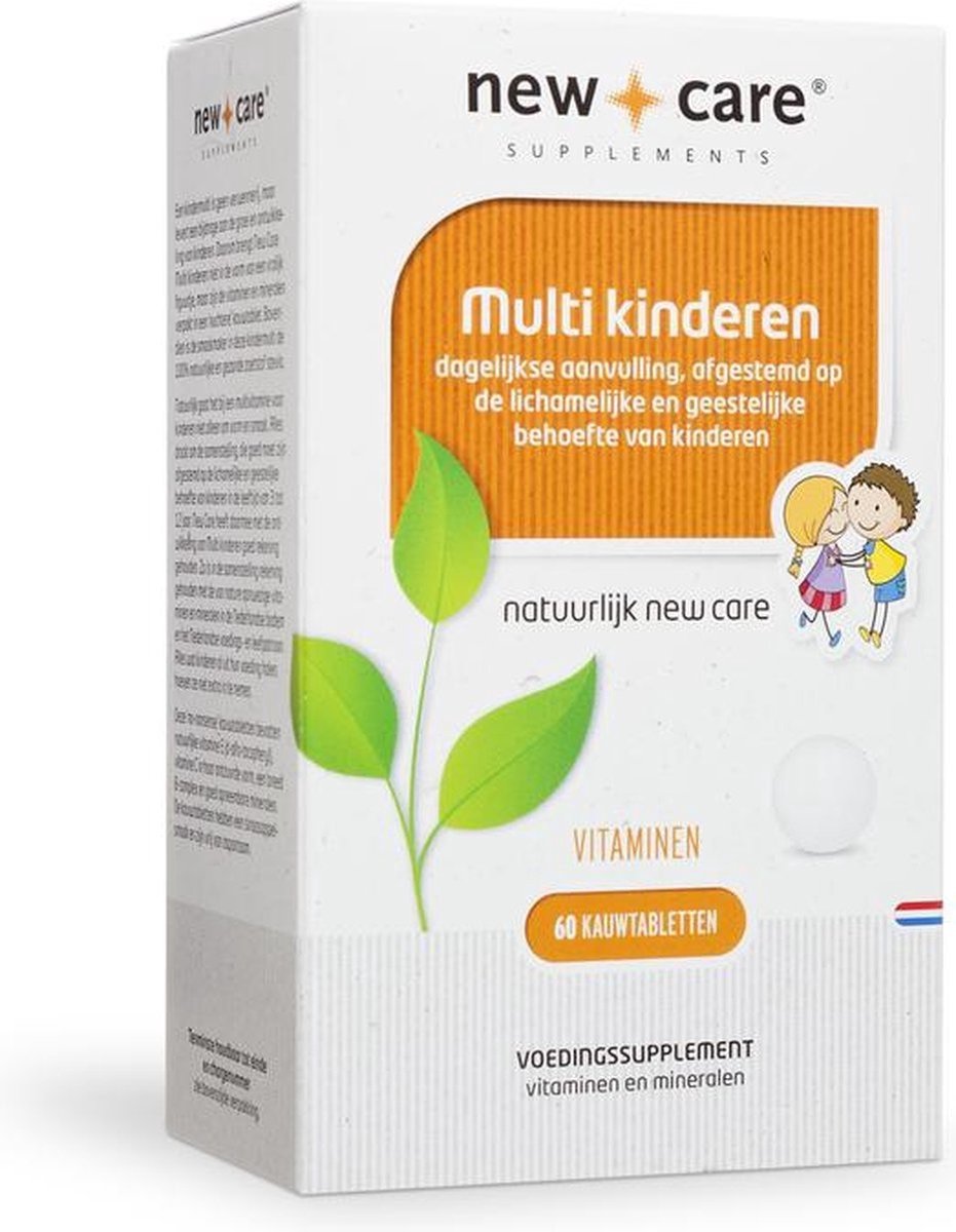 New Care Multivitamine kind - 60 kauwtabletten | bol.com