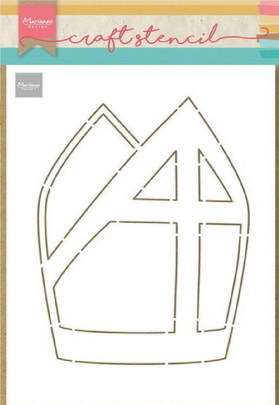 Craft stencil Mijter | bol