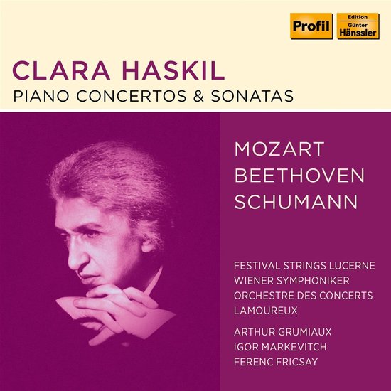 Clara Haskil - Beethoven, Mozart & Schumann: Piano Concertos (6 CD ...