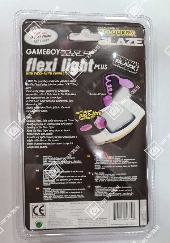Game Boy Advance Screen Light | Games | bol