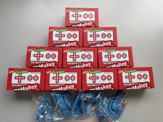 Makey Makey Educatie Set (10) met antistatische polsbandjes | bol