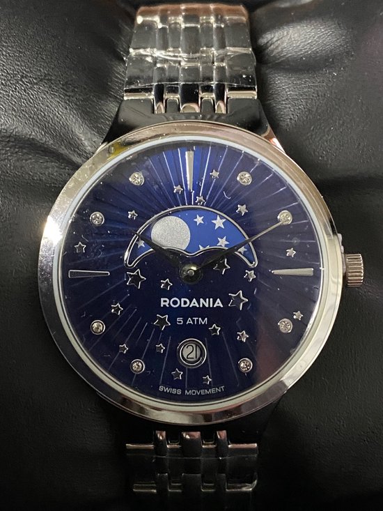 Rodania Starbrook Dames Moon Silver Steel | bol