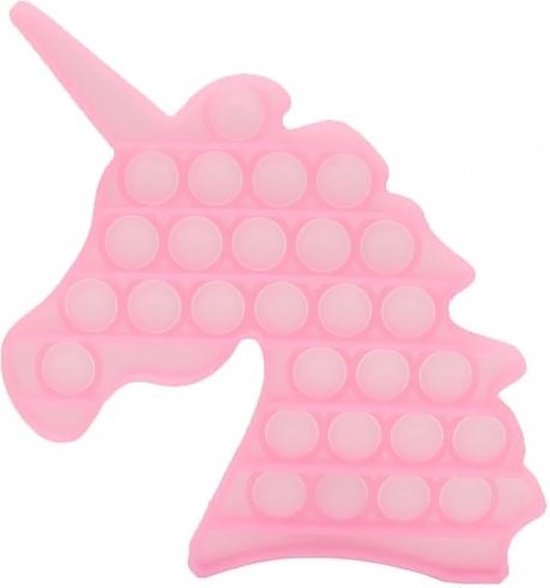 Fidget toy - Unicorn fidget - Fidget Toy - Pop-it - Licht roze - Pink ...