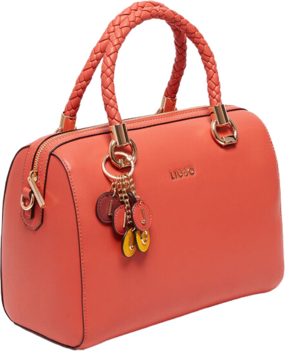Liu Jo Manh Boston Bag Handtassen Dames - Rood - Maat ONESIZE | bol.com
