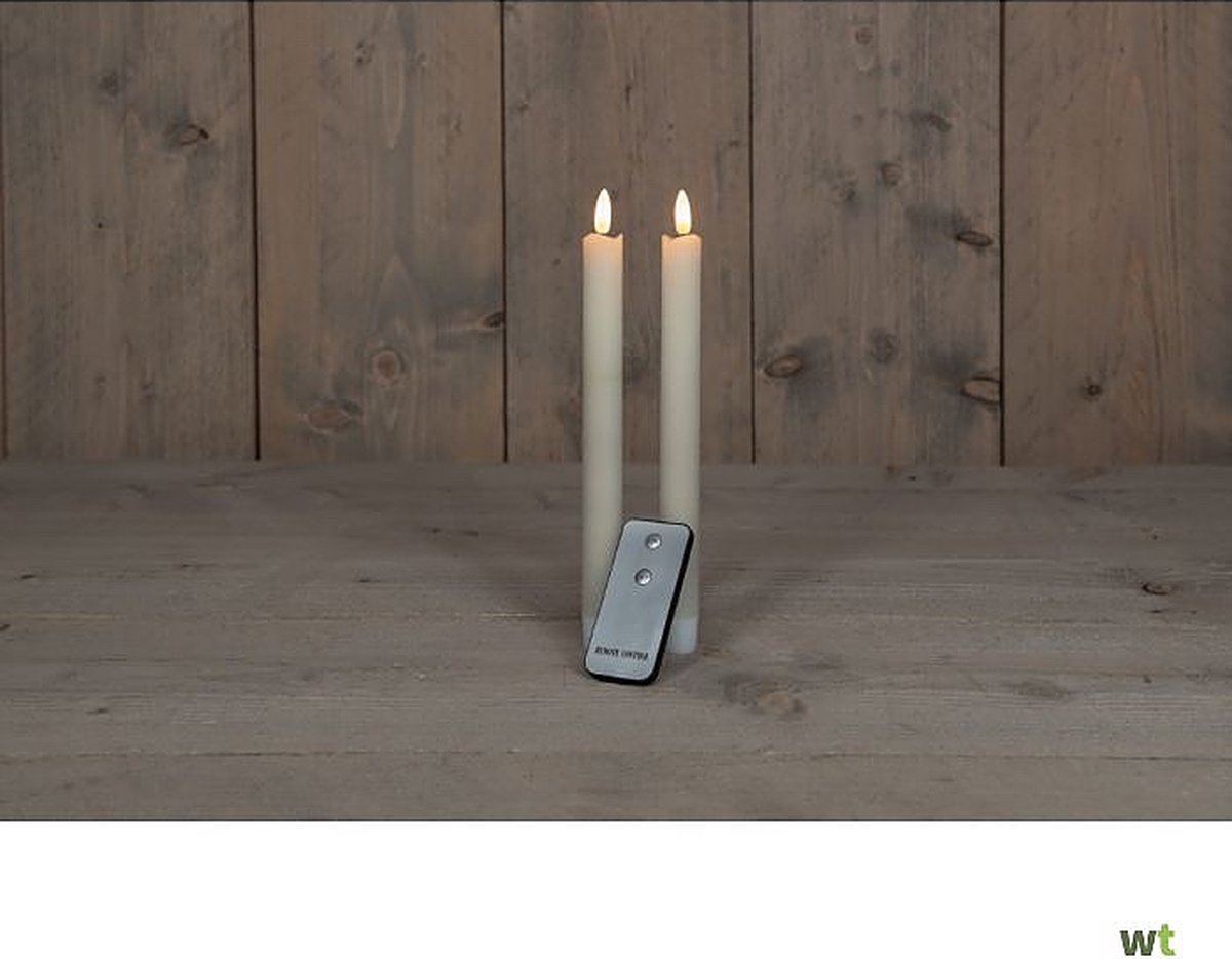 Led Tafelkaarsen - Diner kaarsen - Anna's Collection LED tafelkaars ...