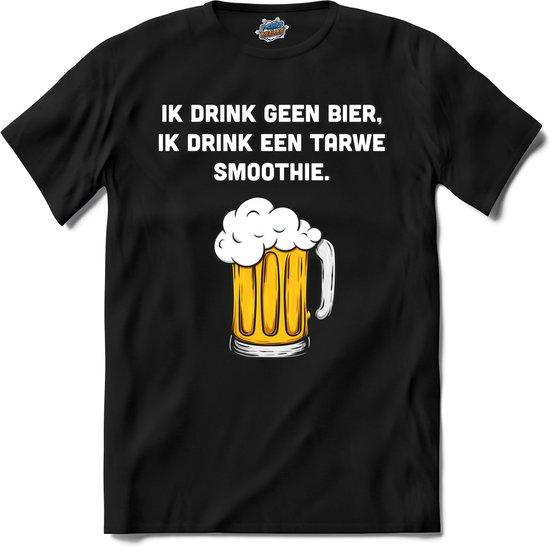 Geen bier maar een tarwe smoothie - Bier kleding cadeau - bierpakket ...