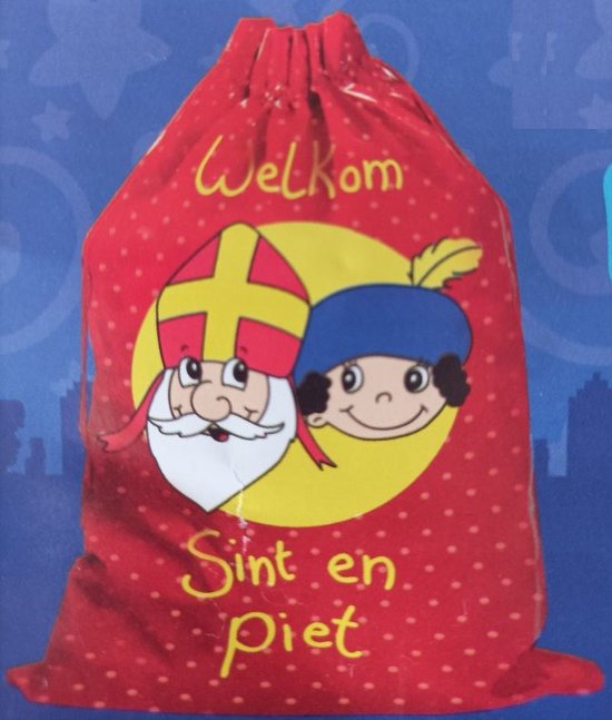 Sinterklaas Kado zak - ca. 100cm x 60cm | bol.com