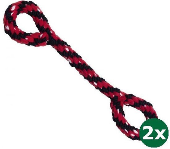 Kong signature rope double tug 2x 58,5x12,5x5 cm | bol.com