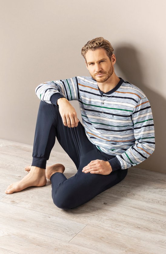 Hajo heren pyjama modern strepen | bol.com