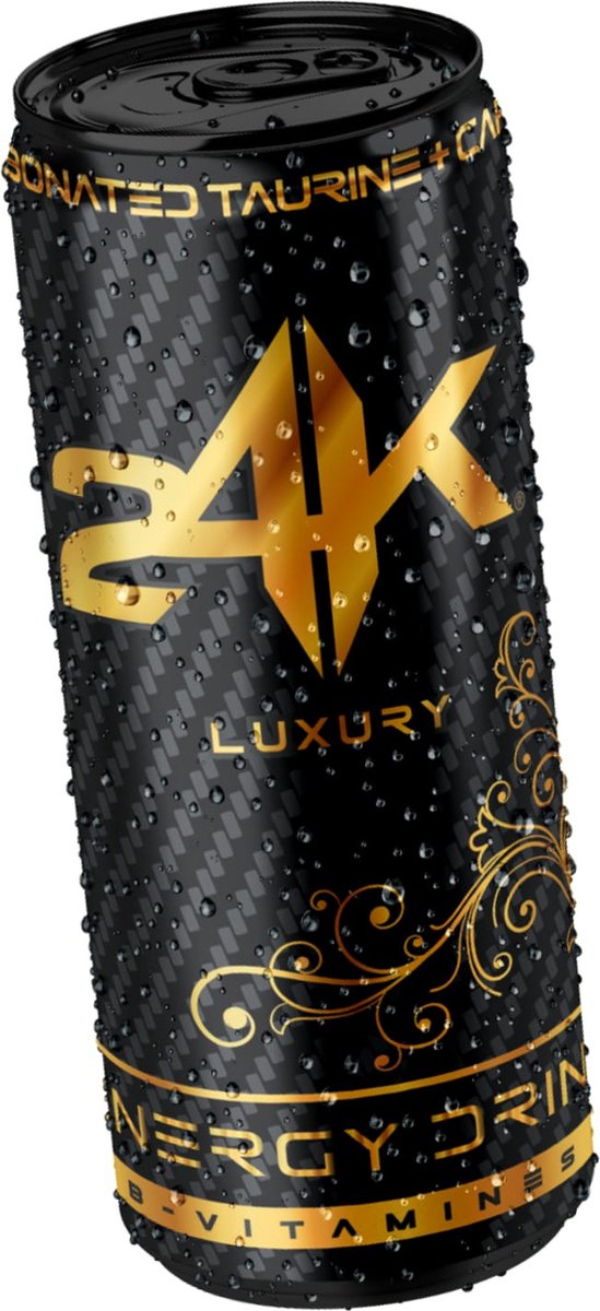 24K Luxury Energy Drink - Home Pack - 12 x 330ml | bol.com