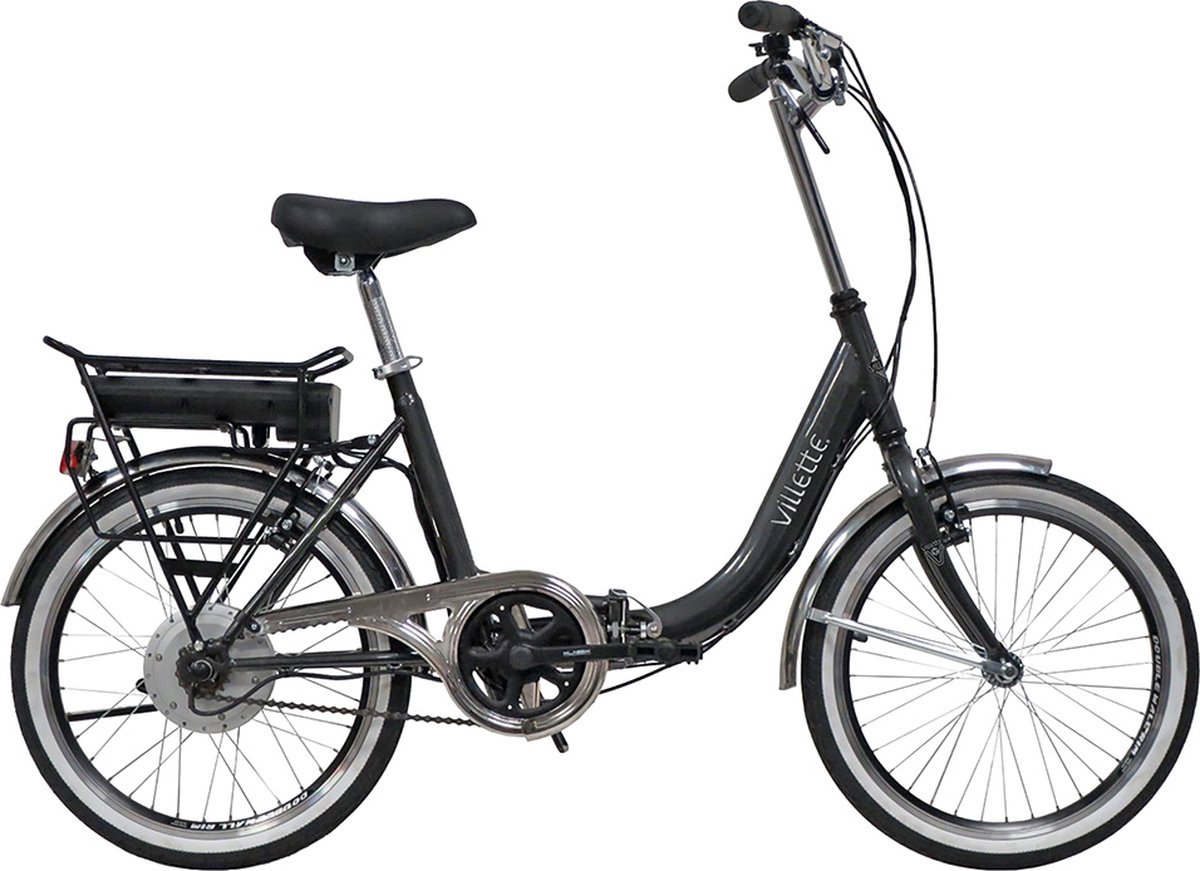 Villette le Balade Orus, elektrische vouwfiets, 1 speed, grijs | bol.com
